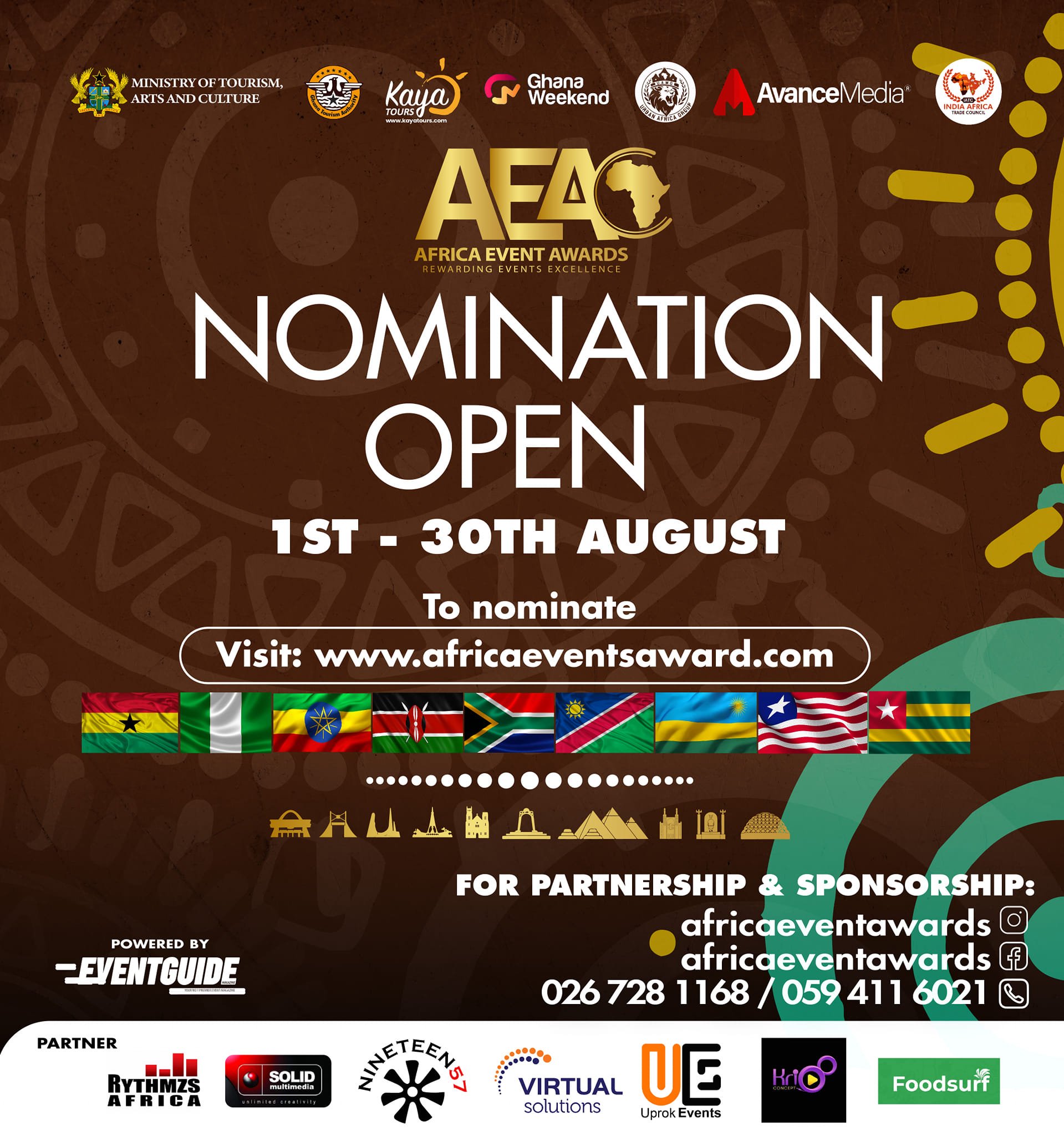 Nominations for Africa Event Awards 2022 Officially Opened