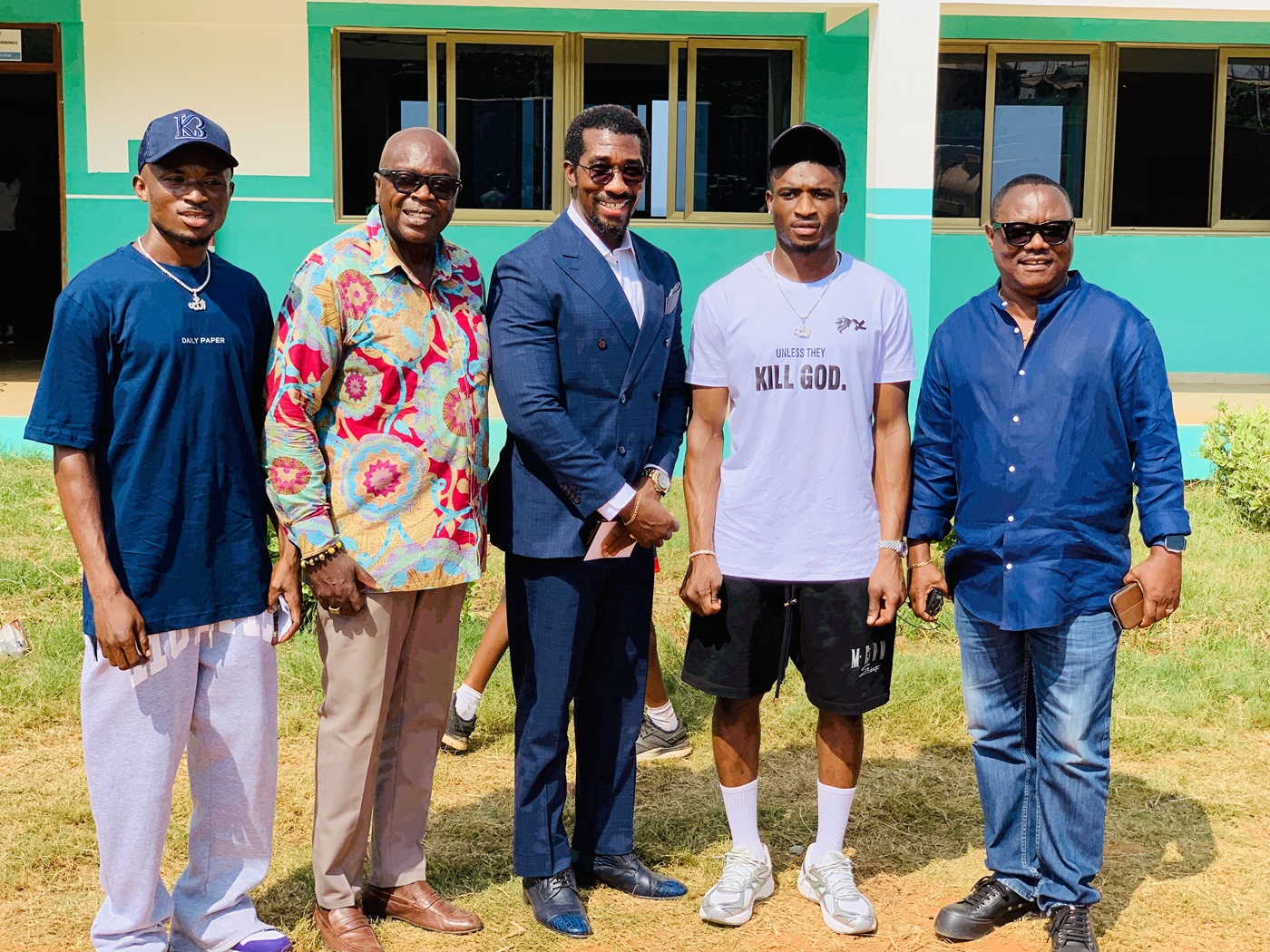 Mohammed Kudus, Dr. Prince Kofi Pambo inspire students at St. Nicholas ...